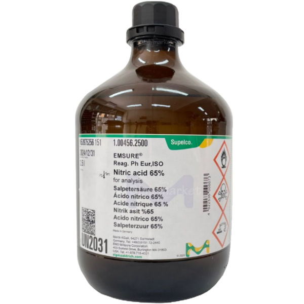 MERCK 65% Nitrik Asit 2.5 L 1004562500 – Ersu Laboratuvar | Laboratuvar ...