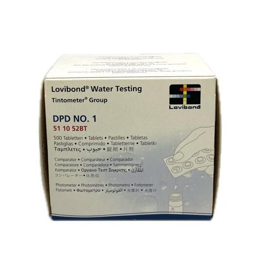 Lovibond Water Testing DPD No. 1 Serbest Klor Test Fotometre Tableti ...
