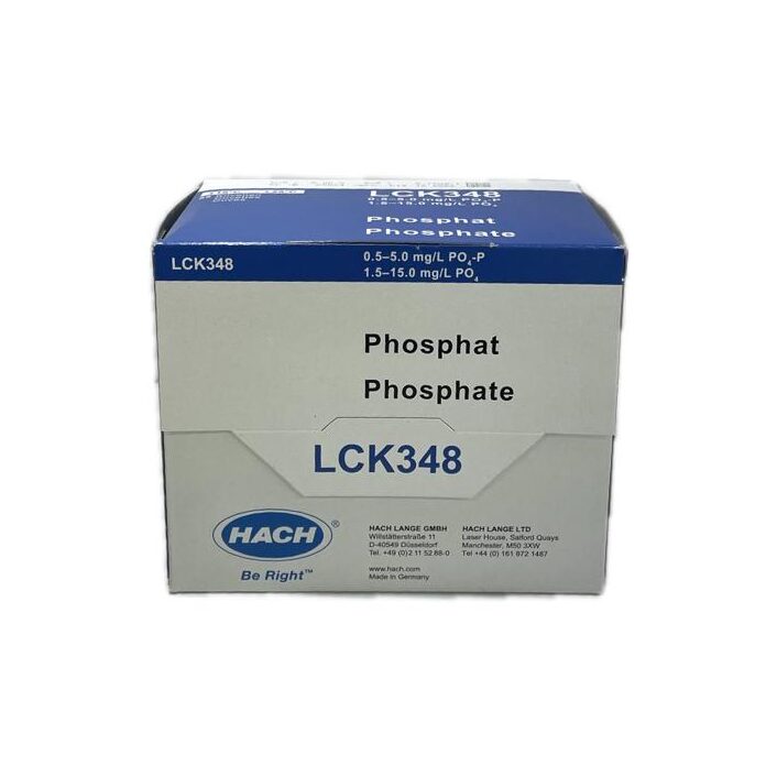 HACH LCK 348 Orto/Toplam Fosfat Küvet Testi, 0,5-5,0 mg/L PO₄-P – Ersu ...
