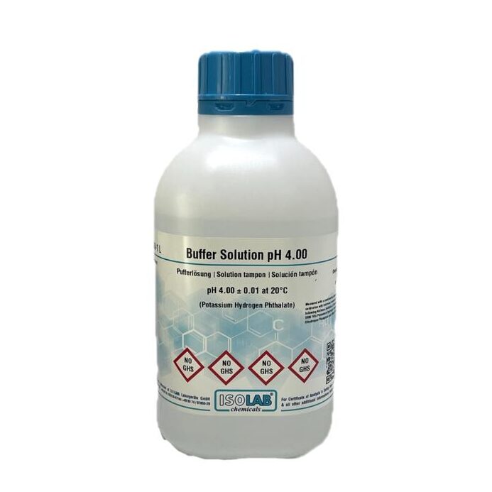 ISOLAB pH: 4.00 Buffer Solüsyon 1 lt – Ersu Laboratuvar | Laboratuvar ...